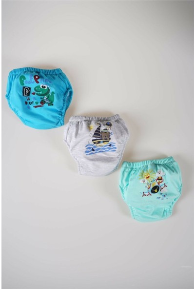 Miniko Kids Story Yıkanabilir 3lü Desenli Alıştırma Külodu Miniko Kids Story Yıkanabilir 3lü Desenli Alıştırma Külodu