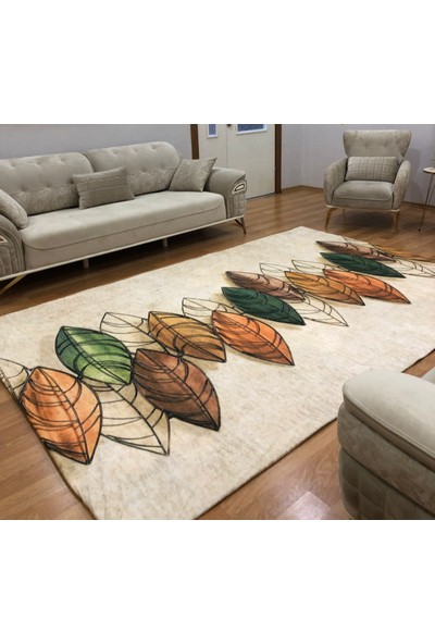 Allgelsin Çepeçevre Lastikli Halı Örtüsü Dekoratif Halı Kılıfı