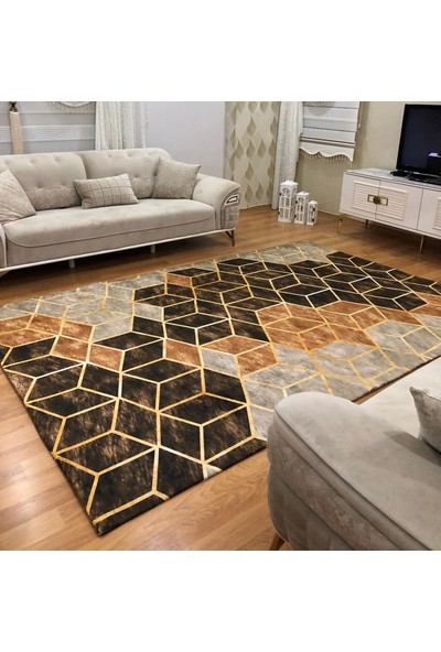 Allgelsin Çepeçevre Lastikli Halı Örtüsü Dekoratif Halı Kılıfı