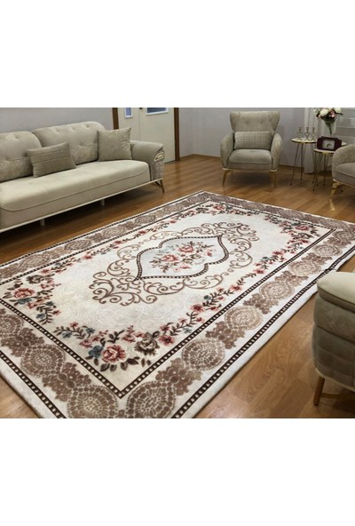 Allgelsin Çepeçevre Lastikli Halı Örtüsü Dekoratif Halı Kılıfı