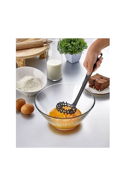 Yakut Modern Spiral Çırpıcı Yanmaz Yapışmaz Çizmez