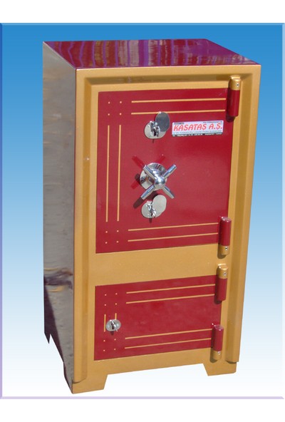 Kasataş 007A Ev Tipi Anahtarlı Altı Dolaplı Çelik Para Kasası 854438C