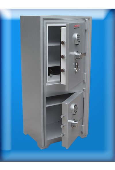 Kasataş 0010A2E Ankara Petroltur 2 Kapaklı 2 Eletronik Şifreli Çelik Para