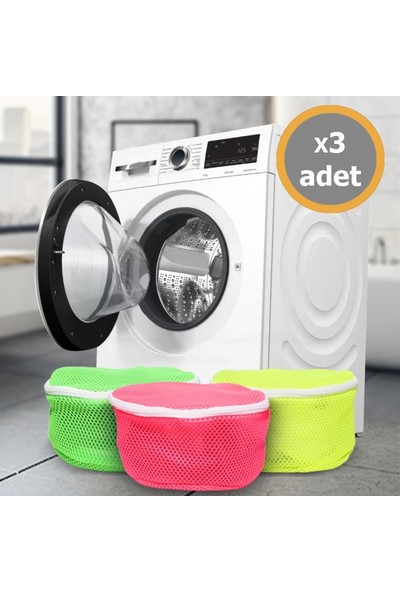 Mor Bebe Sütyen ve Iç Çamaşır Yıkama Filesi  (3 Adet)