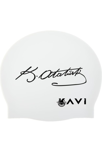 Ikavı Atatürk Imza Baskılı Beyaz Silikon Bone Ikavı Atatürk Imza Baskılı Beyaz Silikon Bone