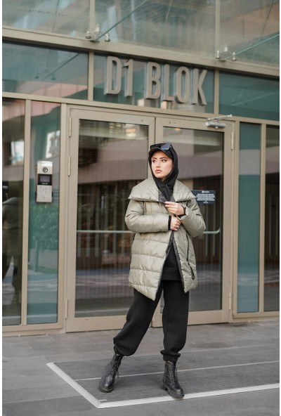 Spor Şişme Mont CAV9100 Haki