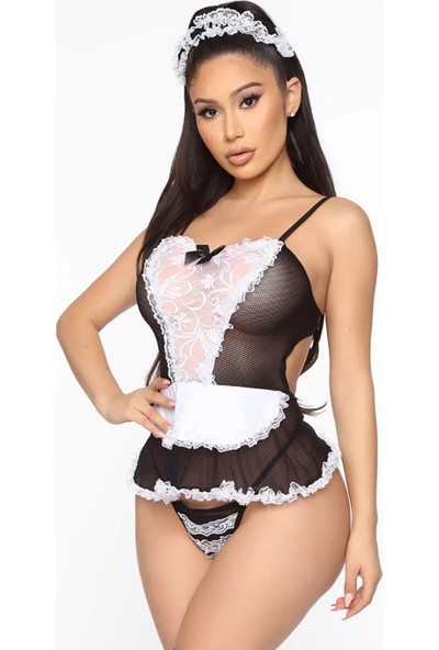 Aria's Closet Fantazi Hizmetçi Kostüm 3255