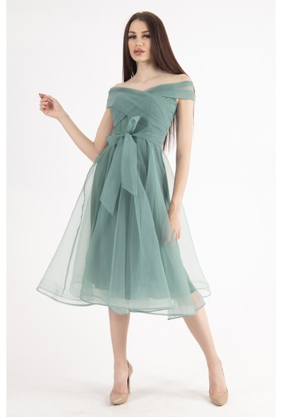 Feminist Çağla Kayık Yaka Abiye&mezuniyet Elbisesi 9704811.332 Feminist Çağla Kayık Yaka Abiye&mezuniyet Elbisesi 9704811.332