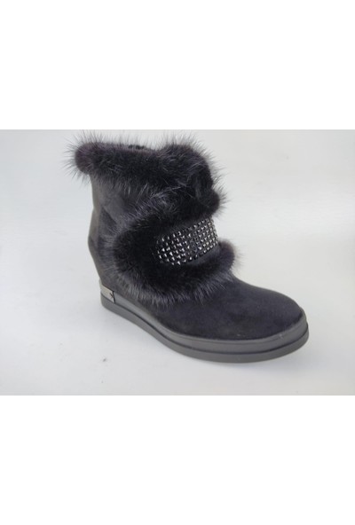 Guja 20K174-3 Gizli Dolgu Topuk Süet Tarz Bot