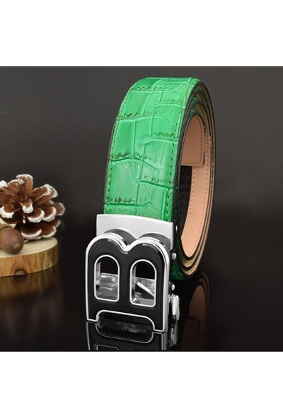 Charge B Harf Detaylı Erkek Deri Kemer Charge B Harf Detaylı Erkek Deri Kemer