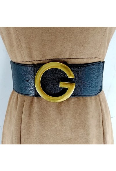 Charge G Tokalı Elastik Kalın Kadın Kemer Charge G Tokalı Elastik Kalın Kadın Kemer