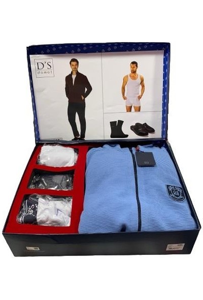 D'S Damat D’s Damat Erkek Çeyiz Seti 4008 – Saks