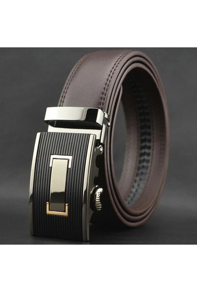 Charge Metal Otomatik Tokalı Deri Erkek Kemer