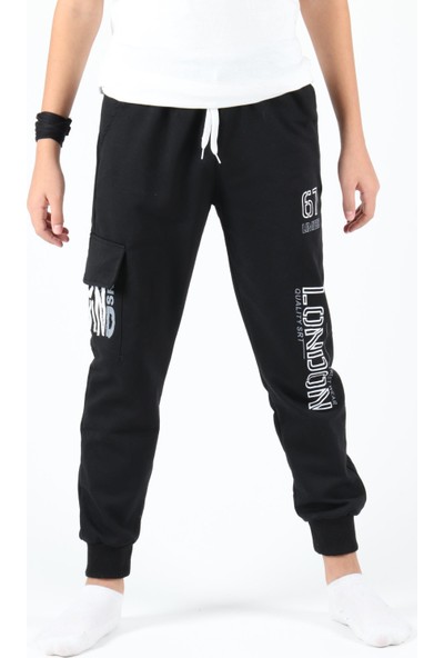 Minies Erkek Cocuk Eşofman Altı Kargo Cepli (9-16 Yaş)