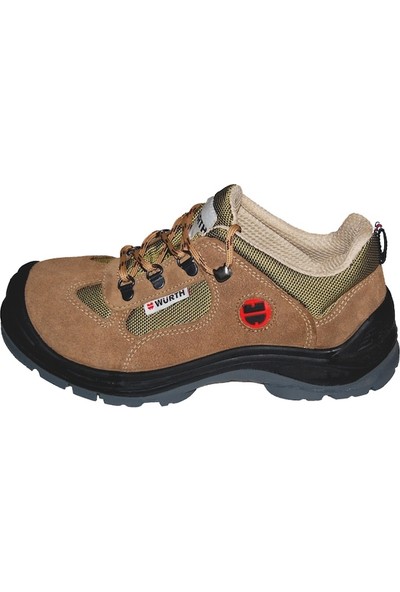 Würth S1 Boğazsız Iş Güvenliği Ayakkabısı Süet Bej Model :034