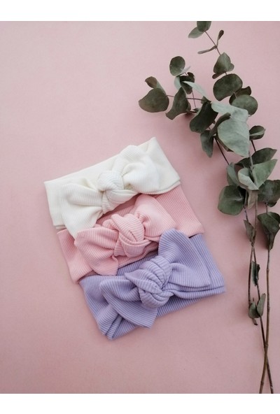 Emel Emelmabel- Kız Çocuk&bebek Ribana Bandana Seti Emel Emelmabel- Kız Çocuk&bebek Ribana Bandana Seti