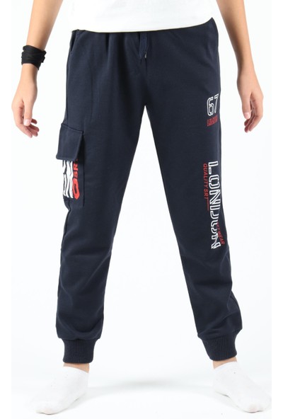 Minies Erkek Cocuk Eşofman Altı Kargo Cepli (9-16 Yaş)