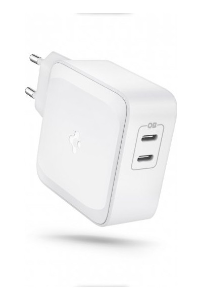 Spigen PowerArc ArcStation Pro 65W Hızlı Şarj Cihazı USB-C Gallium Nitride (GaN) (Tek Kullanımda 60W / Çift Kullanımda 45W + 20W) - ACH02693 Spigen PowerArc ArcStation Pro 65W Hızlı Şarj Cihazı USB-C Gallium Nitride (GaN) (Tek Kullanımda 60W / Çift Kullanımda 45W + 20W) - ACH02693