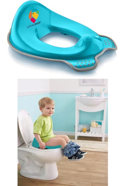 Localshop Bebek Klozet Oturağı Tuvalet Eğitici Klozet Adaptörü Mavi Localshop Bebek Klozet Oturağı Tuvalet Eğitici Klozet Adaptörü Mavi