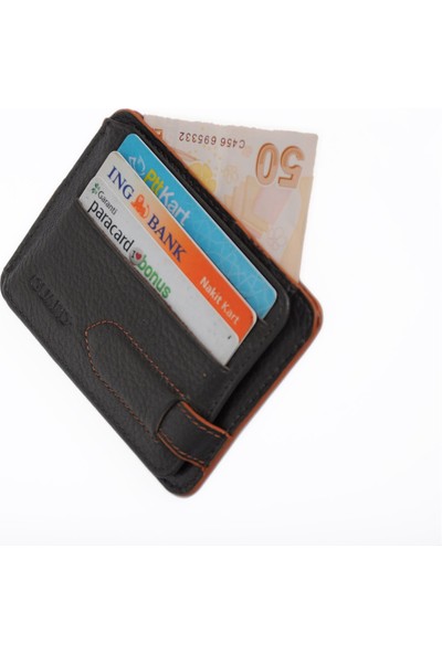 Guard Erkek Deri Cüzdan Kartlık Şık ve Kullanışlı EC-123458A