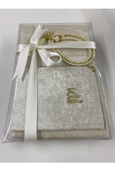 ayhanhome Çeyizlik Hediyelik Kutulu Seccade Seti ayhanhome Çeyizlik Hediyelik Kutulu Seccade Seti