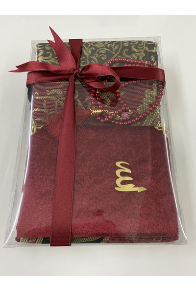 ayhanhome Çeyizlik Hediyelik Kutulu Seccade Seti ayhanhome Çeyizlik Hediyelik Kutulu Seccade Seti