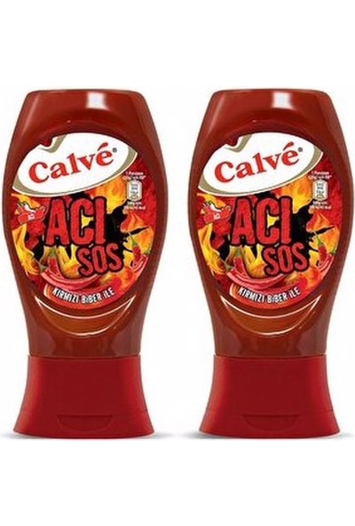 Calve 265 gr Acı Sos(2'li)
