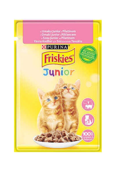 Purina Friskies Tavuklu Yavru Kedi Maması 20'li Purina Friskies Tavuklu Yavru Kedi Maması 20'li