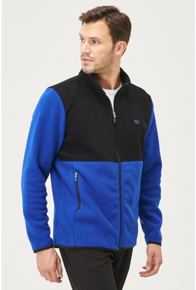 AC&Co / Altınyıldız Classics Standart Fit Günlük Rahat Çift Renkli Polar Spor Sweatshirt