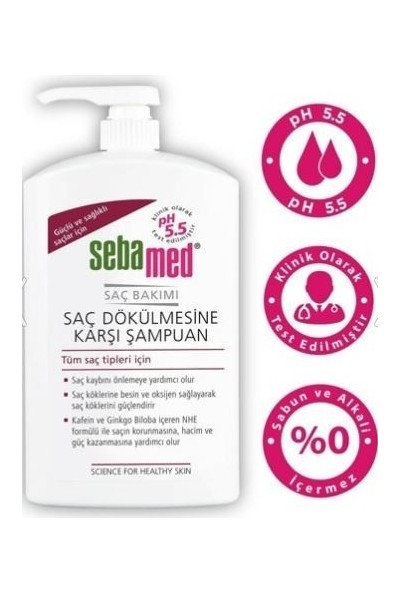 Sebamed Saç Dökülmesine Karşı Şampuan 1000 ml