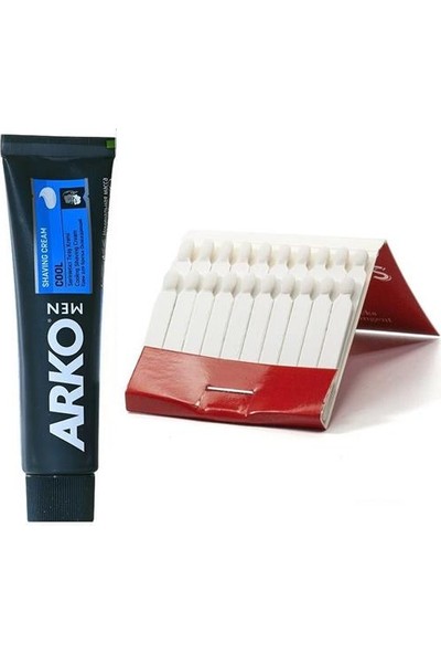 Arko Men Cool Tıraş Kremi 20 Kan Taşı Hediyeli 714442