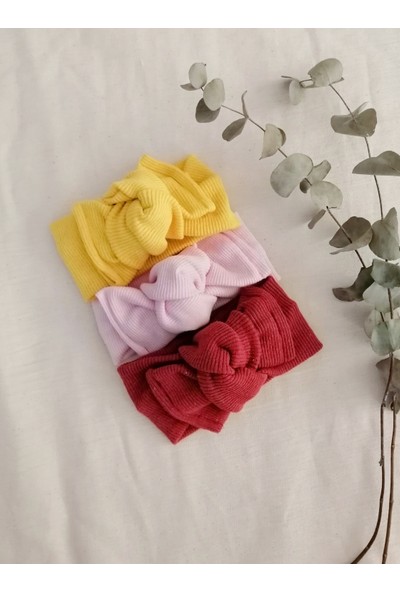 Emelmabel- Kız Çocuk&bebek Ribana Bandana Seti Emelmabel- Kız Çocuk&bebek Ribana Bandana Seti