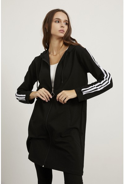 Armalıfe 102 Üç Çizgi Fermuarlı Iki Iplik Bayan Kap