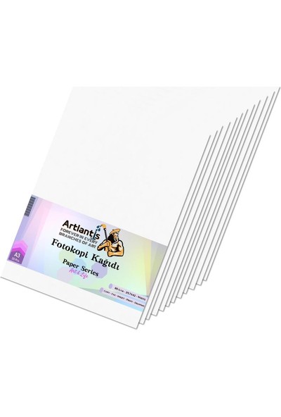 Fotokopi Kağıdı A3 Boy Artlantis 29,7X42 A3 Kağıt 25 Adet Fotokopi Kağıdı A3 Boy Artlantis 29,7X42 A3 Kağıt 25 Adet
