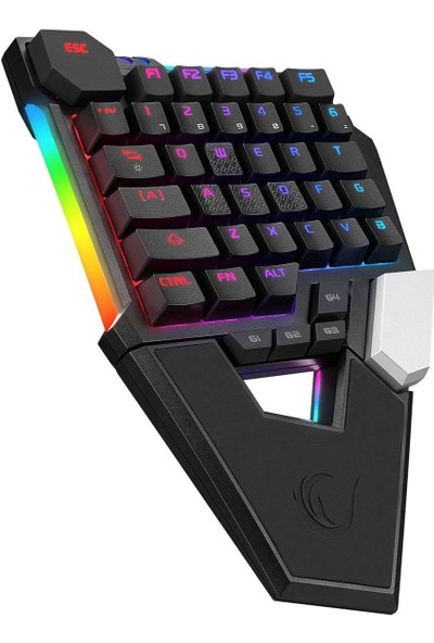 Rampage KB-277 Omnı Type C Rgb 6 Farklı Aydınlatma Q Mini Oyuncu Klavye Rampage KB-277 Omnı Type C Rgb 6 Farklı Aydınlatma Q Mini Oyuncu Klavye