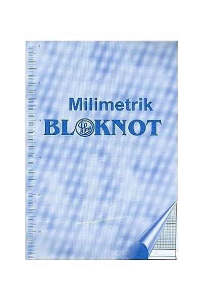Turkuaz A3 Mavi Milimetrik Blok Turkuaz A3 Mavi Milimetrik Blok