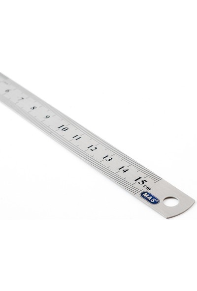 Mas 2328 Çelik Cetvel 15CM