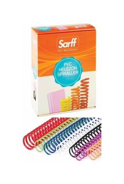 Sarff 20mm Beyaz Pls Spiral