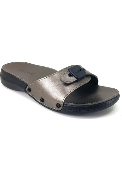 Ceyo 6500 Minelli Anatomik Bayan Terlik-Platin Ceyo 6500 Minelli Anatomik Bayan Terlik-Platin