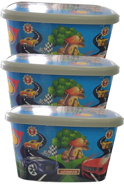 Asfar Oyuncak Saklama Kutusu 3 Lü Büyük Set 25 Lt Asfar Oyuncak Saklama Kutusu 3 Lü Büyük Set 25 Lt