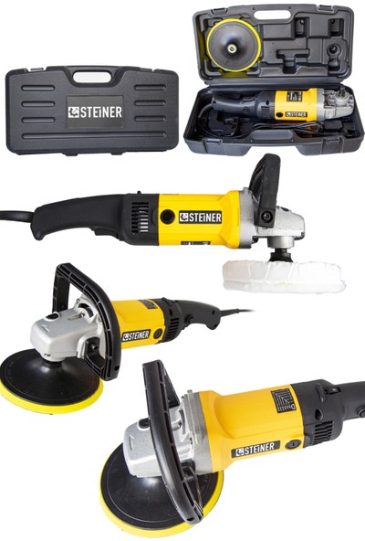 Steiner Germany Technology 3000 Watt Profesyonel 6 Kademe Devir Ayarlı Pasta Cila Polisaj Makinesi Steiner Germany Technology 3000 Watt Profesyonel 6 Kademe Devir Ayarlı Pasta Cila Polisaj Makinesi