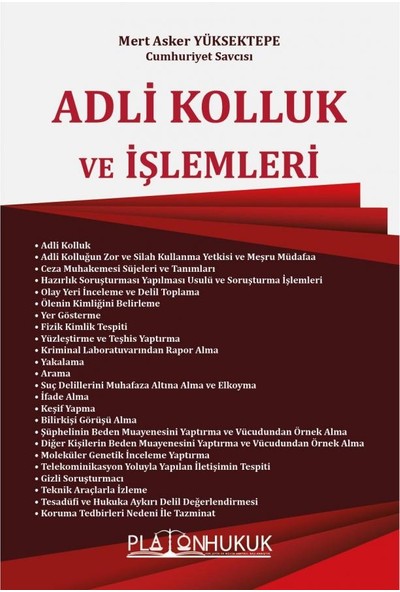 Adli Kolluk ve İşlemleri - Mert Asker Yüksektepe Adli Kolluk ve İşlemleri - Mert Asker Yüksektepe