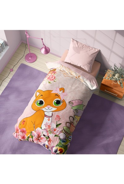 Halley Home Kıty Tek Kişilik Nevresim Seti