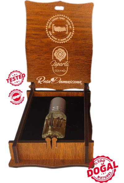 Rosadamascena Saf Isparta Gül Yağı 2 gr