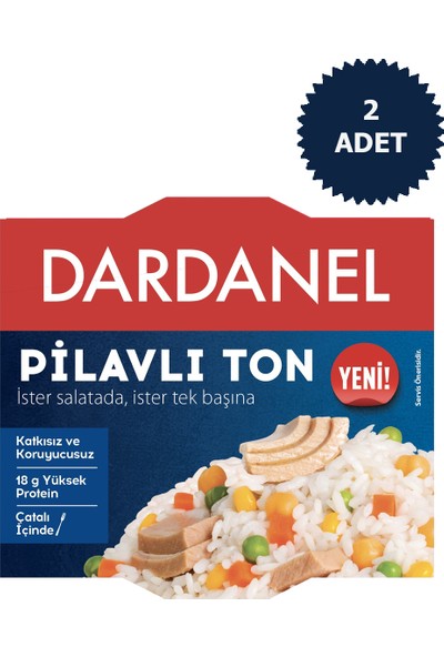 Dardanel Pilavlı Ton Balığı 185 gr 2'li