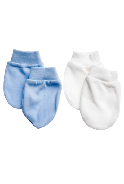 Hello Baby Hellobaby Bebek Ribanalı Eldiven Interlok 2'li Eldiven (Ih)