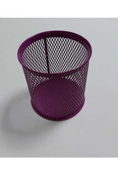 Drt Metal Perfore Silindir Kalemlik Lila Drt Metal Perfore Silindir Kalemlik Lila