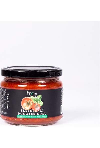 Troy Naturals Fesleğenli Domates Sosu