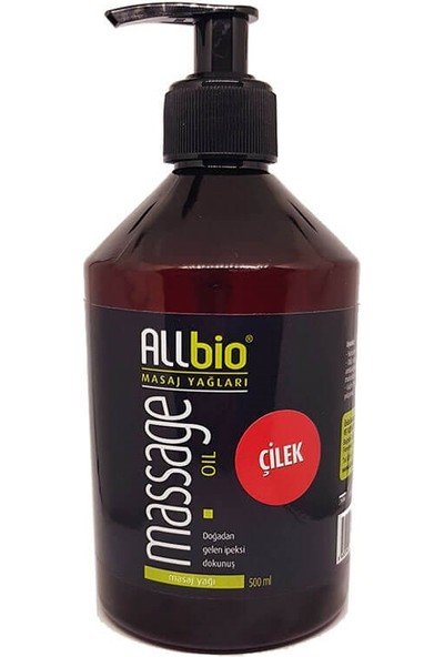 Allbio Masaj Yağı Çilek