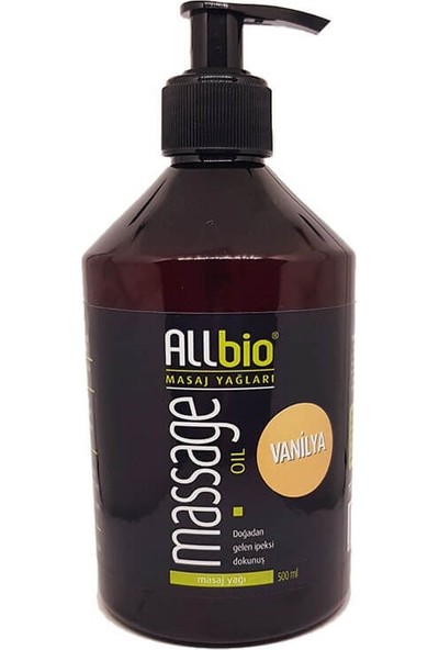 Allbio Masaj Yağı Vanilya